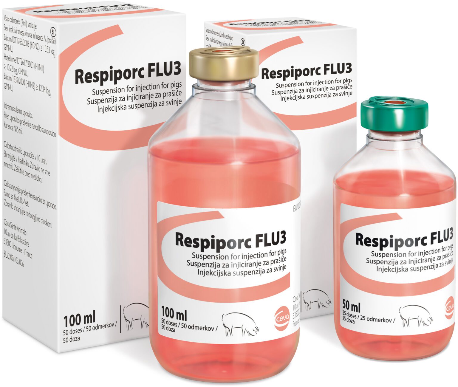Respiporc Flu range - Ceva Swine